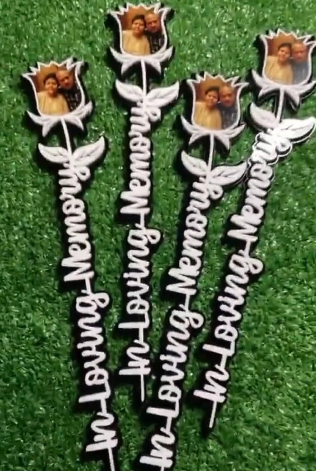 In Loving Memory Flower (Custom) – PrimeTime Legacy Creations LLC